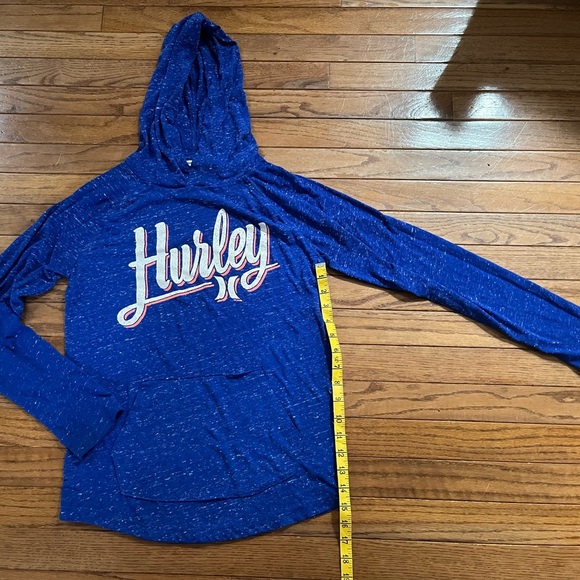 Hurley | Shirts & Tops | Hurley Speckled Blue Hoodie | Poshmark
